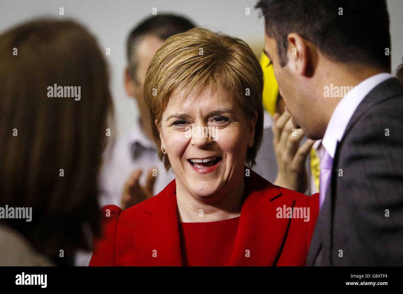 Scottish election count hi-res stock photography and images - Alamy