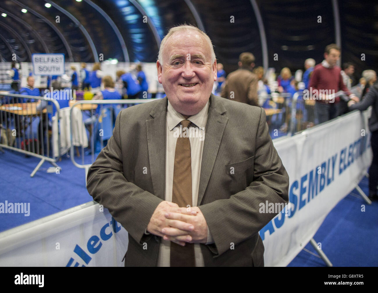 Fra McCann, Sinn Fein candidate for Belfast West, at the Titanic ...