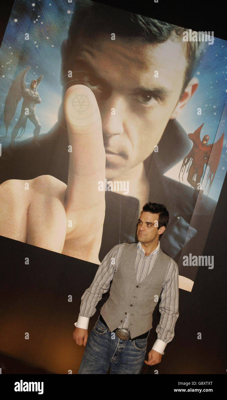 British pop singer robbie williams hi-res stock photography and images ...