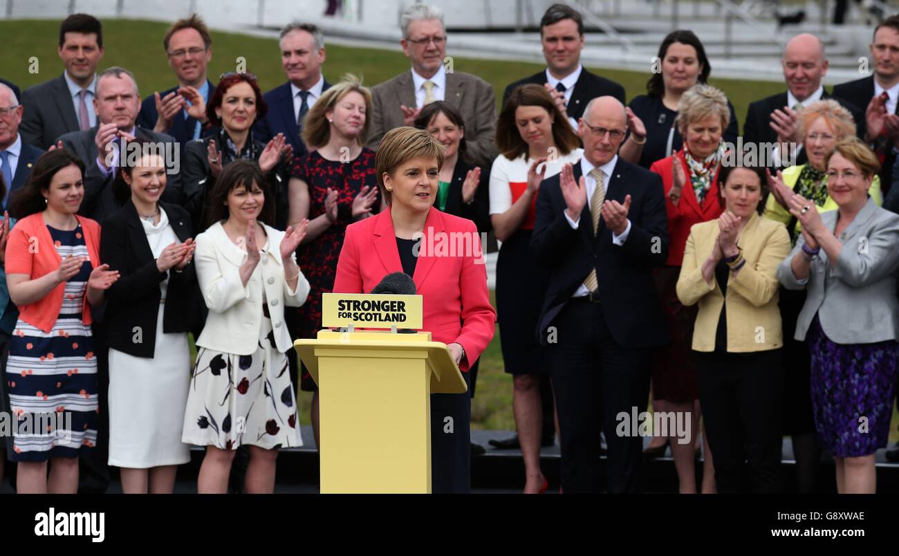 Scottish Parliament election 2016 Stock Photo - Alamy