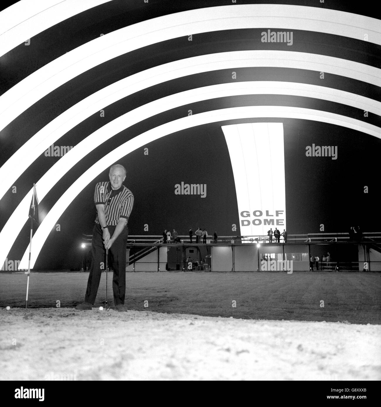 Inflatable Driving Range - Shepherd's Bush, London. Desmond Plummer ...