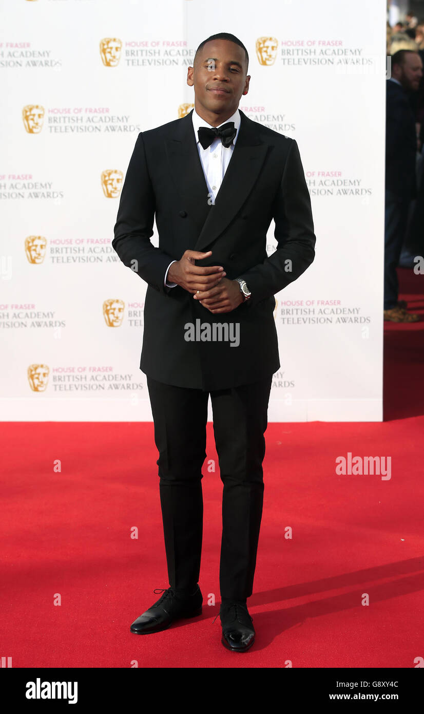 Reggie Yates attending the House of Fraser BAFTA TV Awards 2016 at the ...