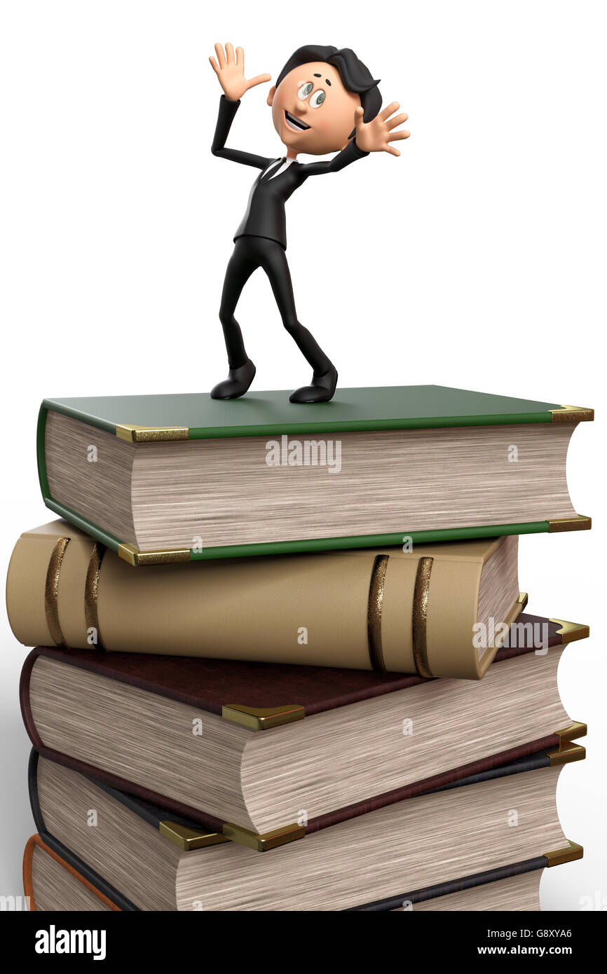 the book man Stock Photo - Alamy