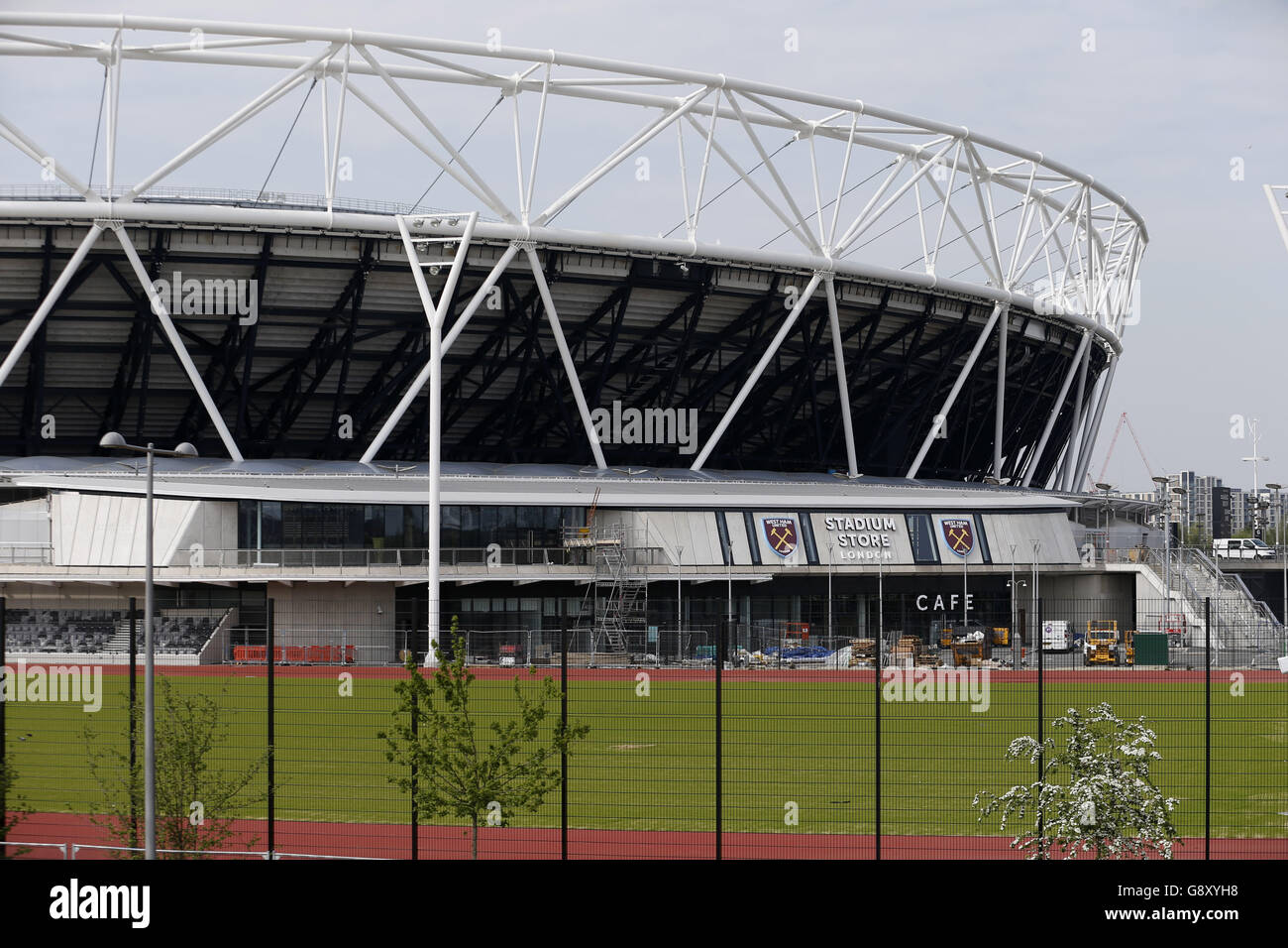 Athletics track general view hi-res stock photography and images - Alamy
