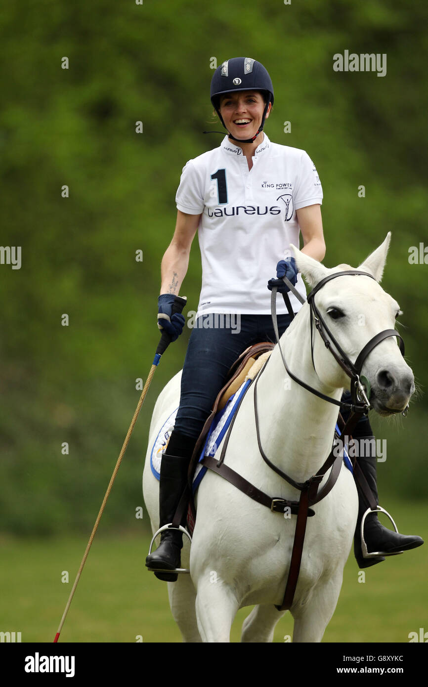 Polo training session Stock Photo - Alamy