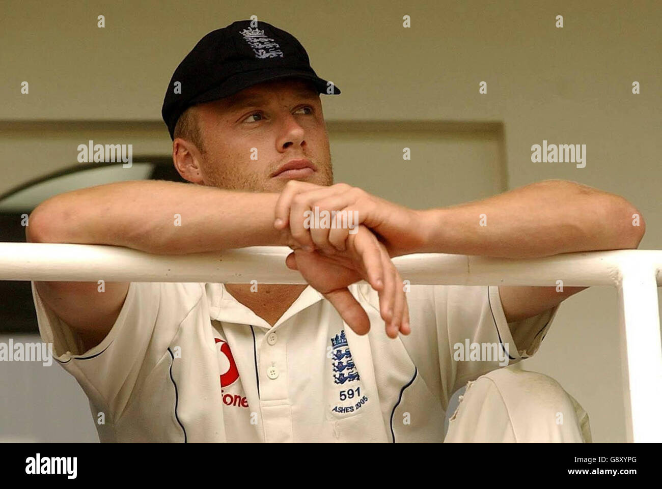 PA library file dated 10/09/2005 of England's Andrew Flintoff who gave ...
