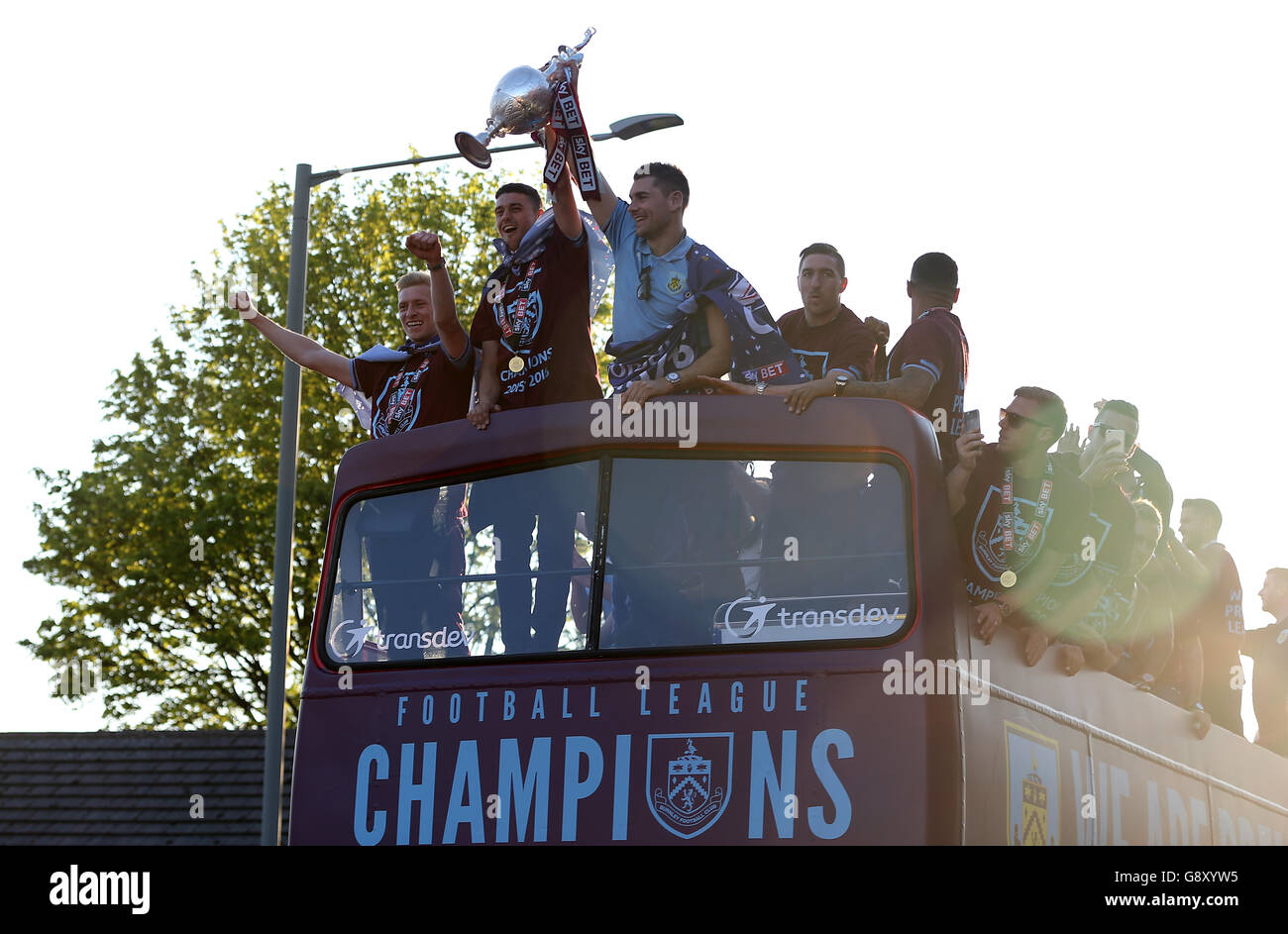 Burnley champions hi-res stock photography and images - Alamy
