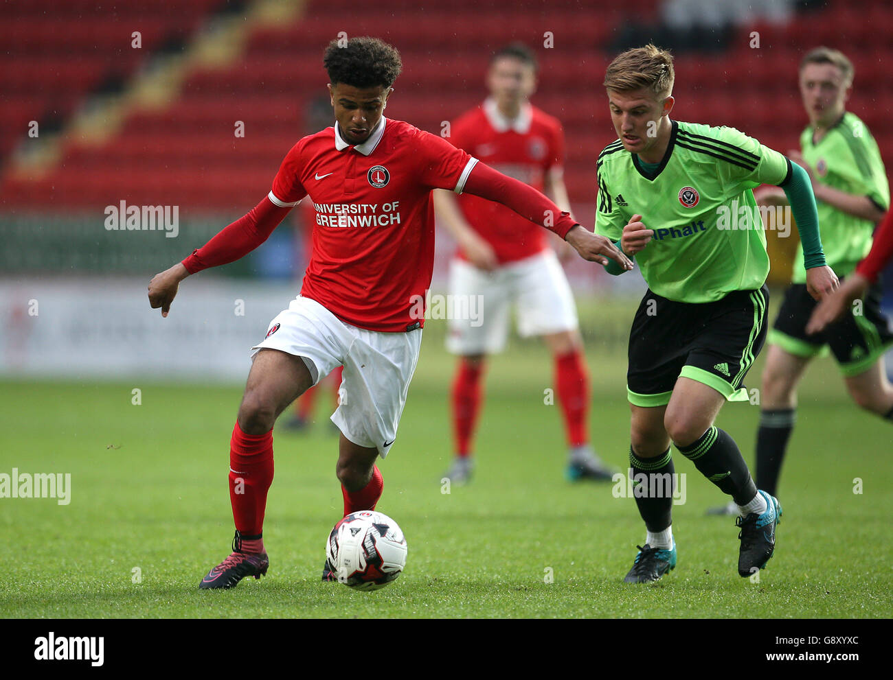 Charlton athletics sulaiman bah in action hi-res stock photography and ...