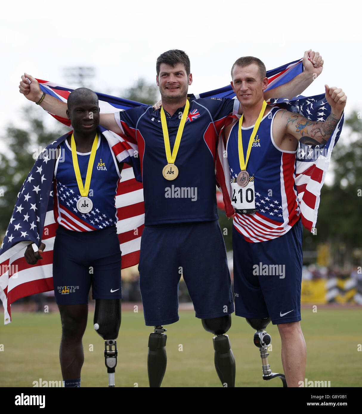 Invictus games gold medal won hi-res stock photography and images - Alamy