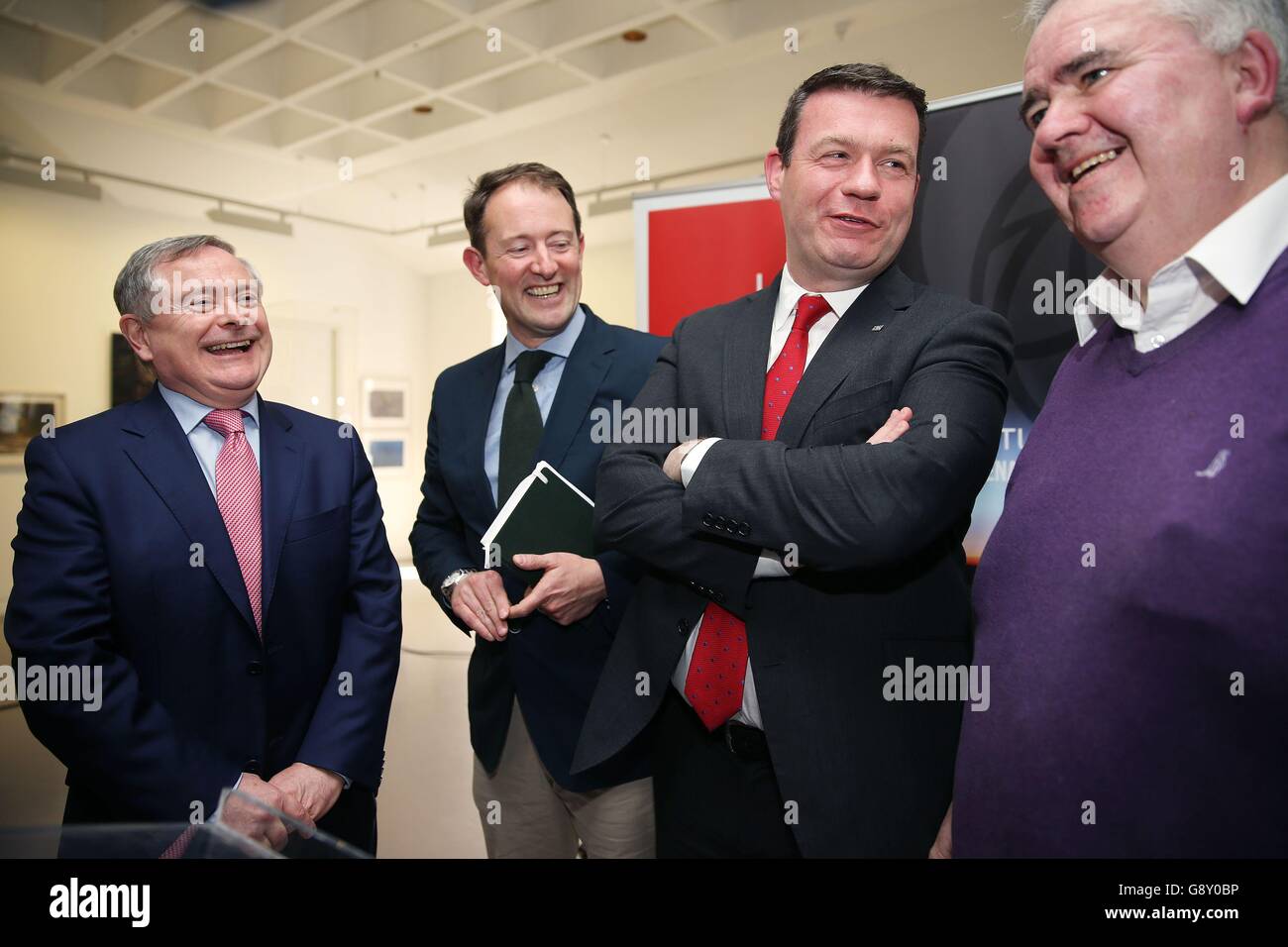 Labour politicians (left to right) Brendan Howlin, Sean Sherlock, Alan ...