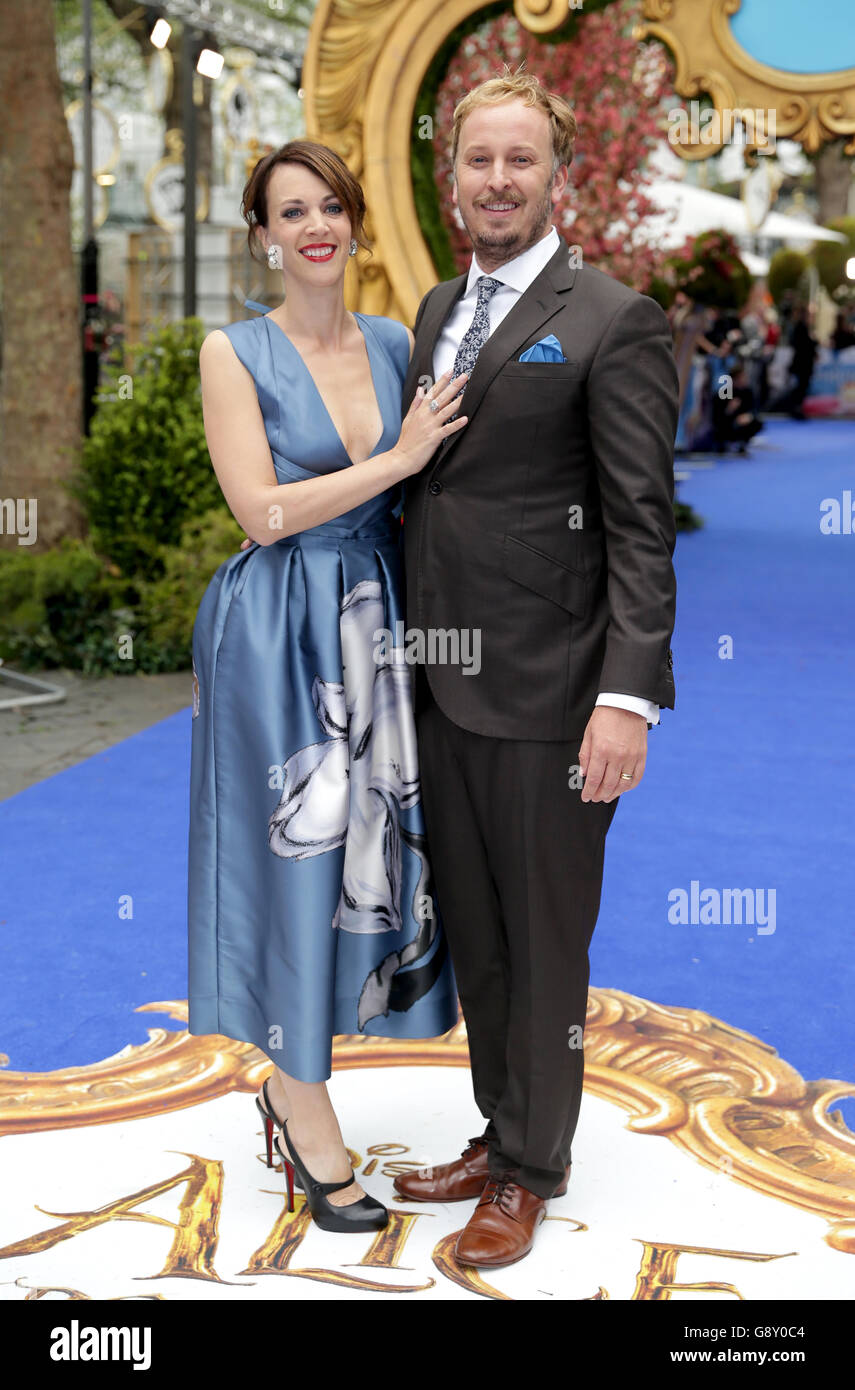 Director James Bobin and wife Francesca attending the Alice Through The ...