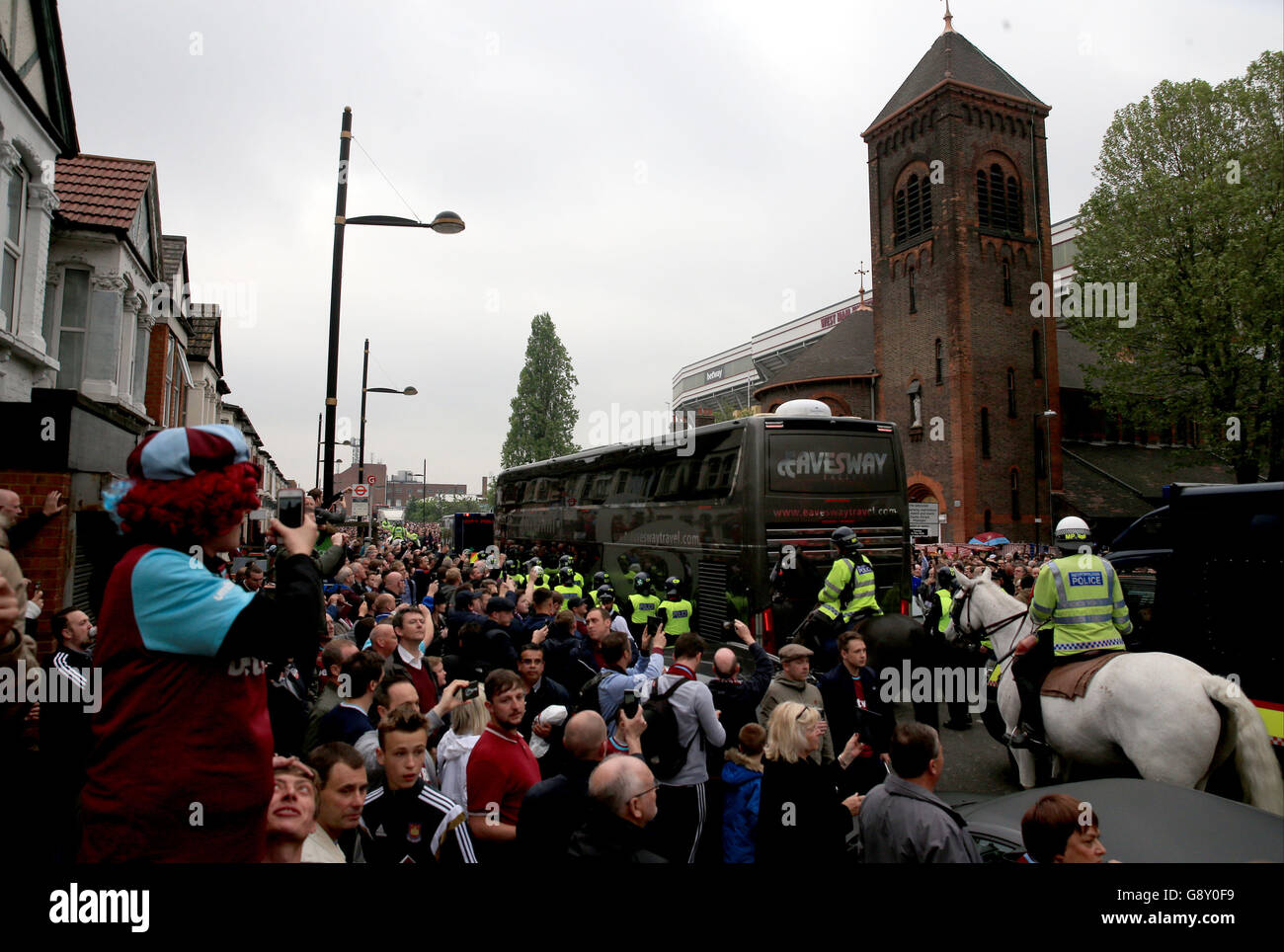 Mob football hi-res stock photography and images - Alamy
