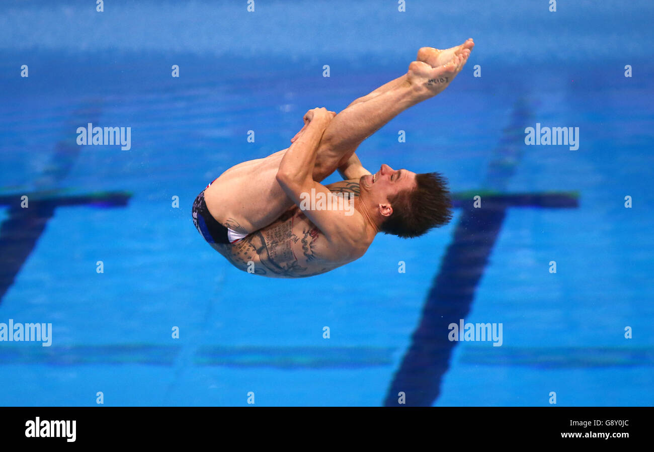 France's Matthieu Rosset competes in the 1m Springboard Mens Final ...