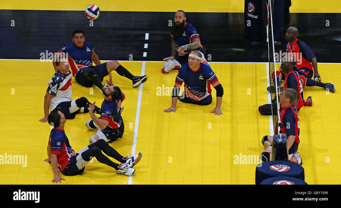 Volleyball final invictus games hi-res stock photography and images - Alamy