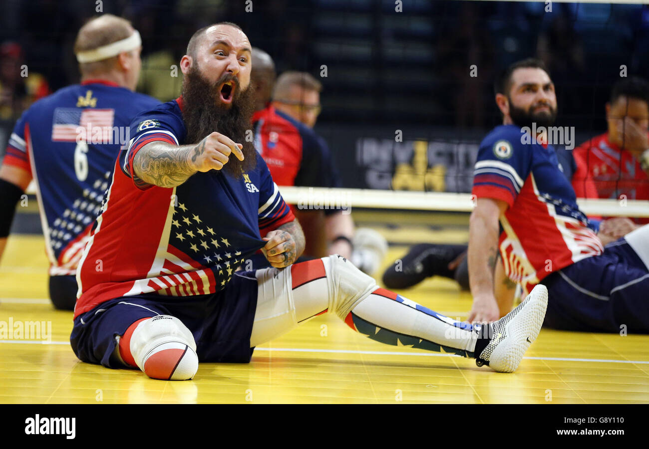 Volleyball final invictus games hi-res stock photography and images - Alamy