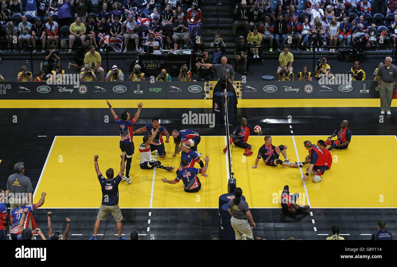 Volleyball final invictus games hi-res stock photography and images - Alamy