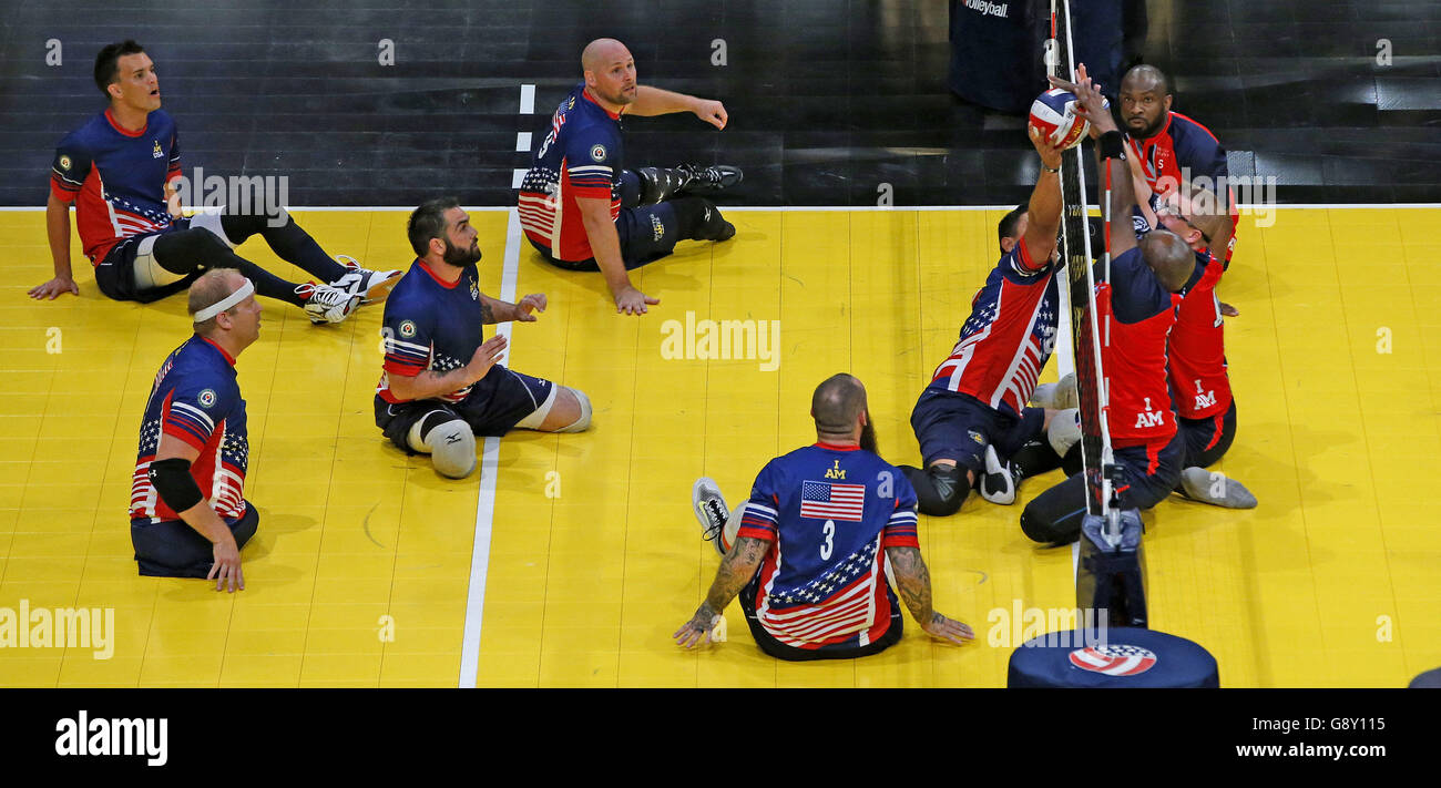Volleyball final invictus games hi-res stock photography and images - Alamy