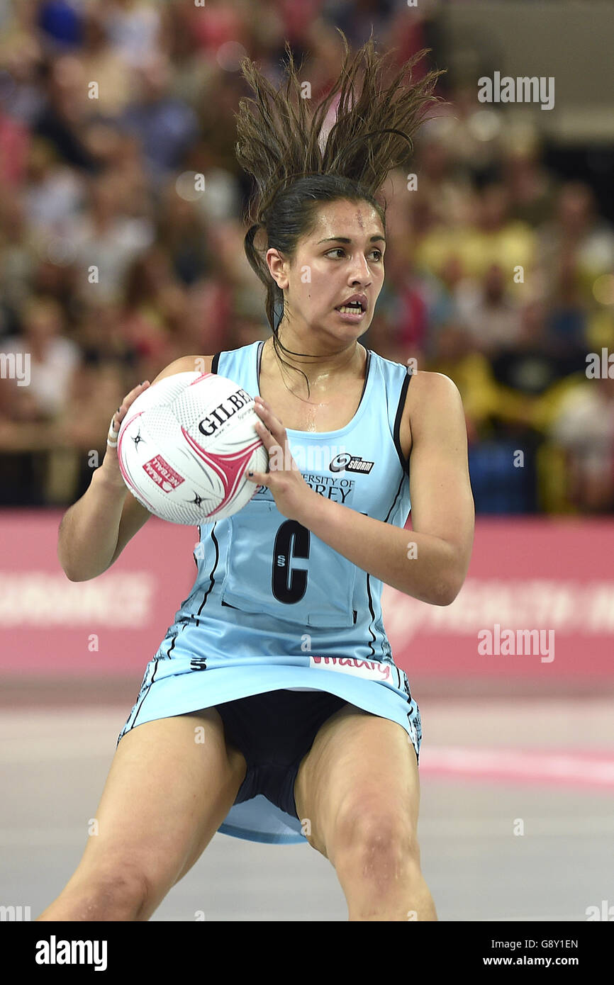 Manchester thunder v surrey storm hi-res stock photography and images ...
