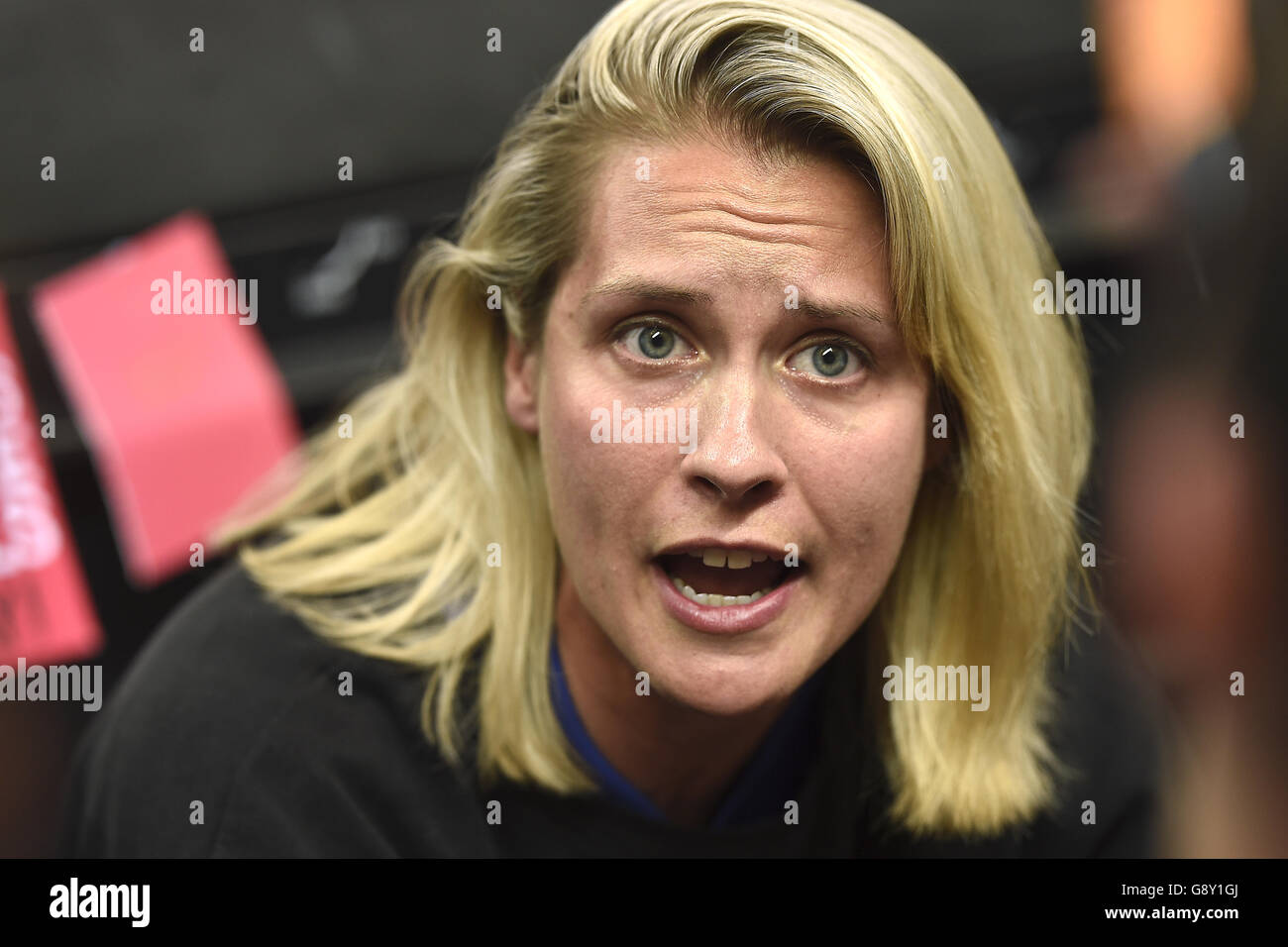 Surrey storm director of netball tamsin greenway hi-res stock ...