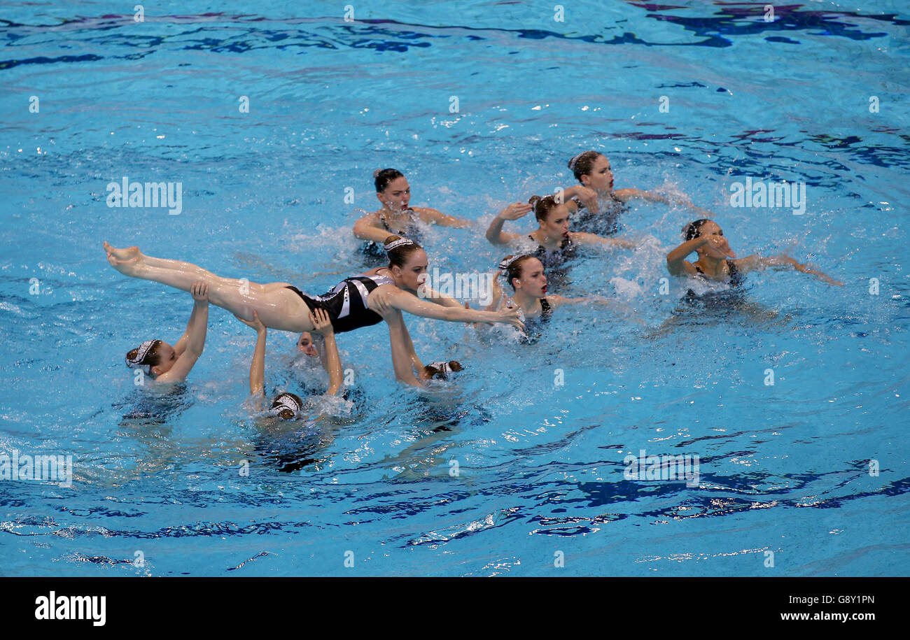 Great Britain's Olivia Federici, Katie Clark, Hannah Randall, Emma ...