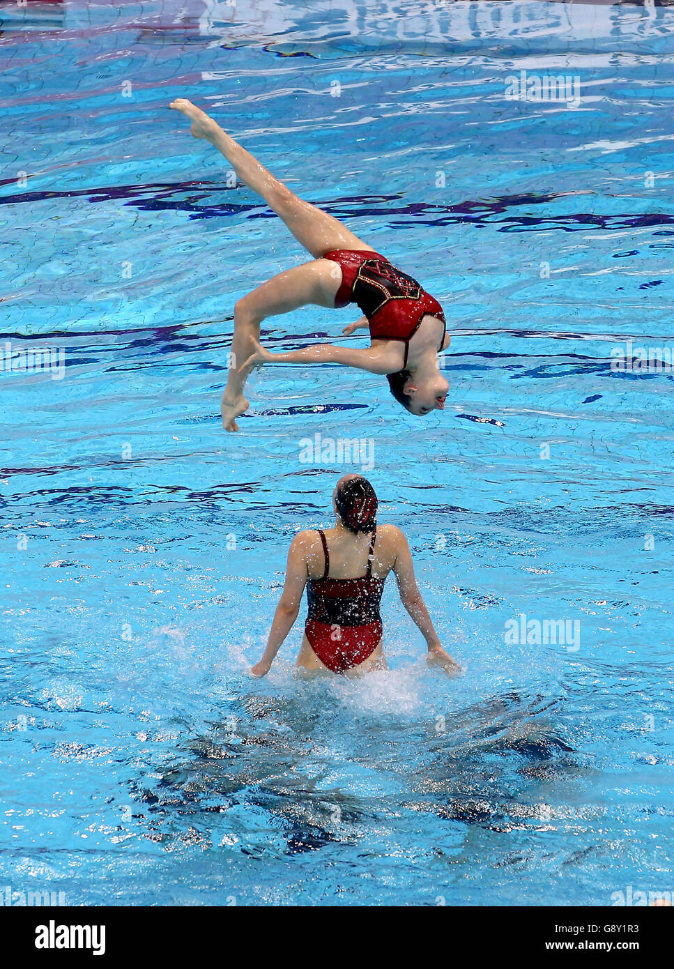 European Aquatics Championships - Day Four Stock Photo - Alamy