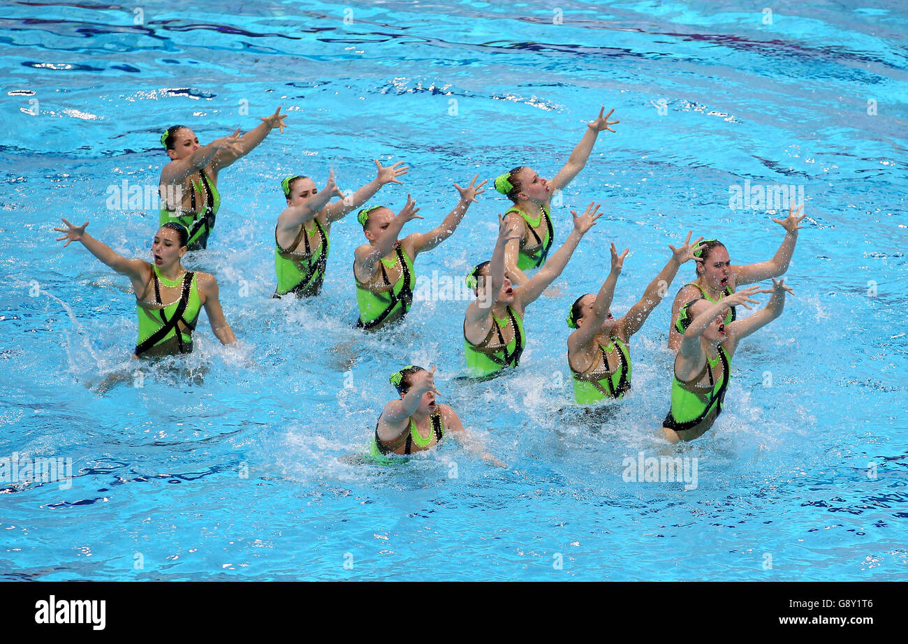 European Aquatics Championships - Day Four Stock Photo - Alamy