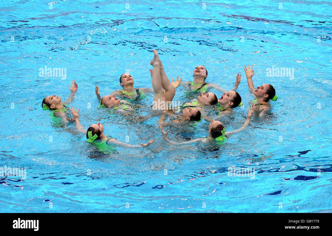European Aquatics Championships - Day Four Stock Photo - Alamy