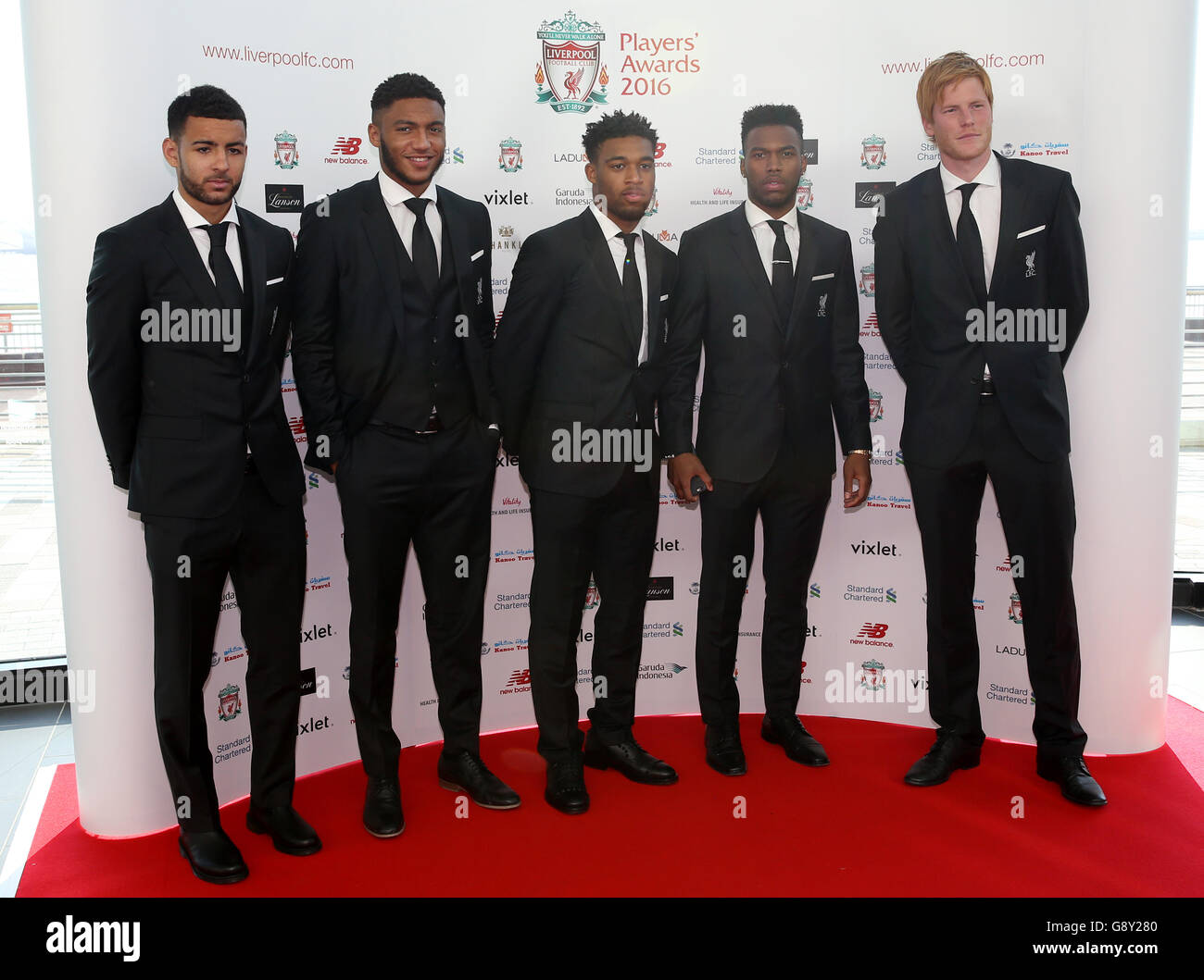 Liverpool Players' Awards 2016 - Kings Dock Stock Photo - Alamy