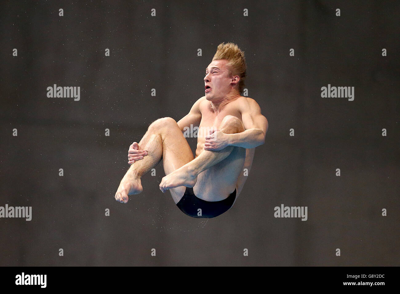 Great Britan's Jack Laugher competes in the Men's Diving 3m Springboard ...