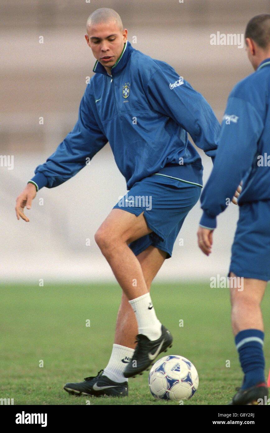 Soccer - FIFA Confederations Cup - Brazil Training Stock Photo - Alamy