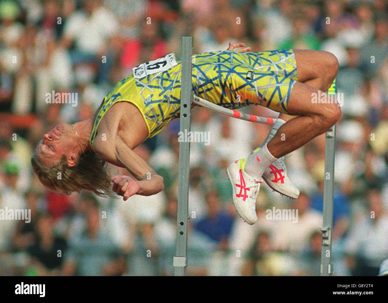 Athletics - World Championships Tokyo - High Jump Stock Photo - Alamy