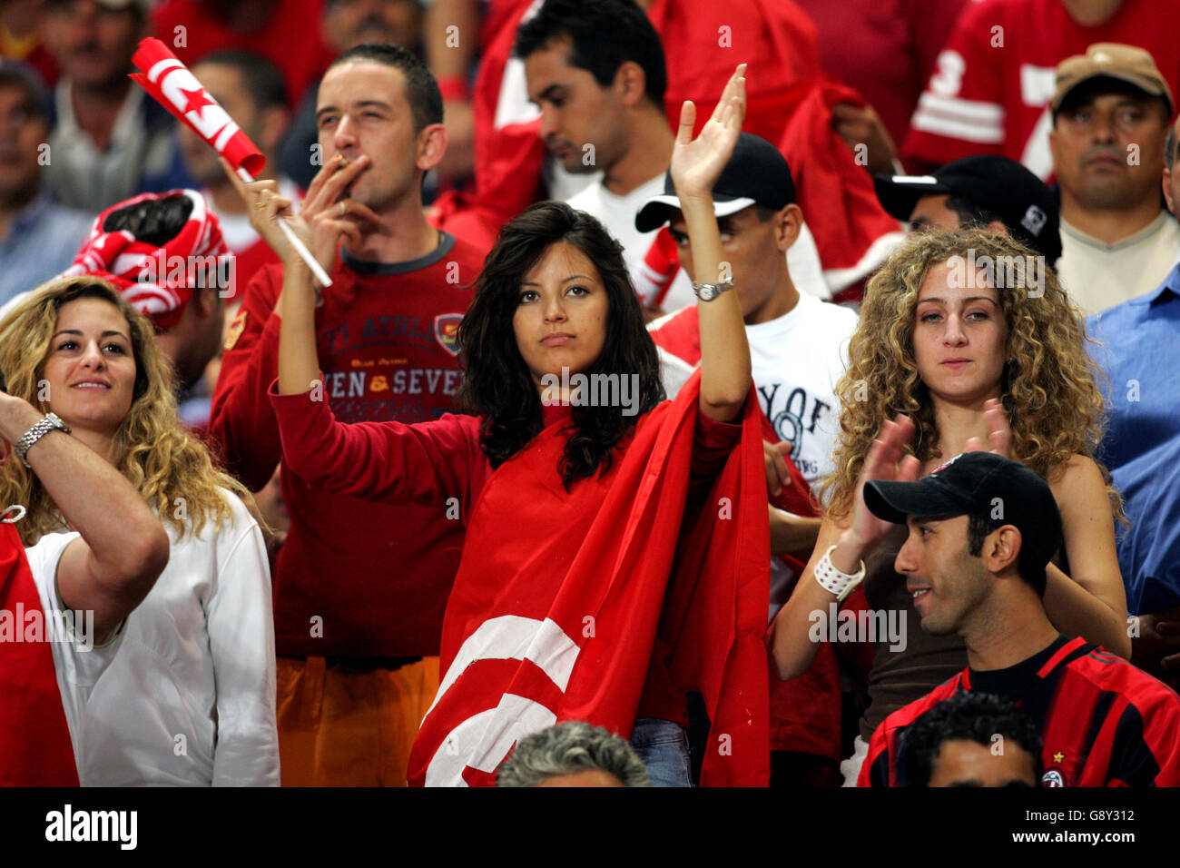 Morocco football fans world cup hi-res stock photography and images - Alamy