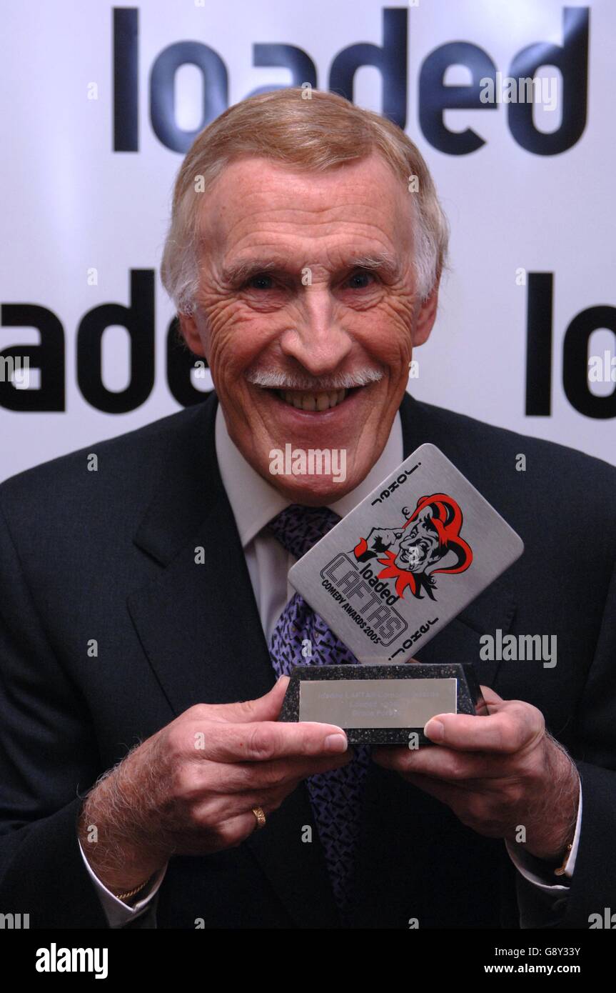 Bruce Forsyth wins the Loaded Legend Award at the third annual Loaded ...