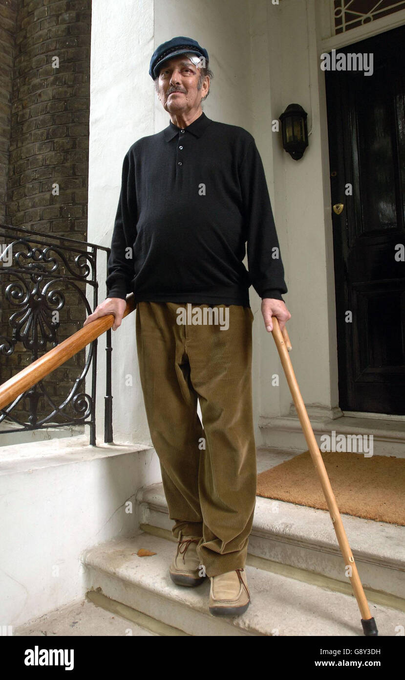 The swedish academy said 75 year old pinter hi-res stock photography ...