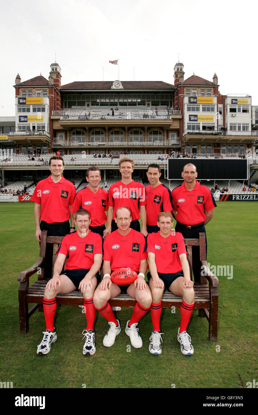 The australian rules football umpires hi-res stock photography and ...
