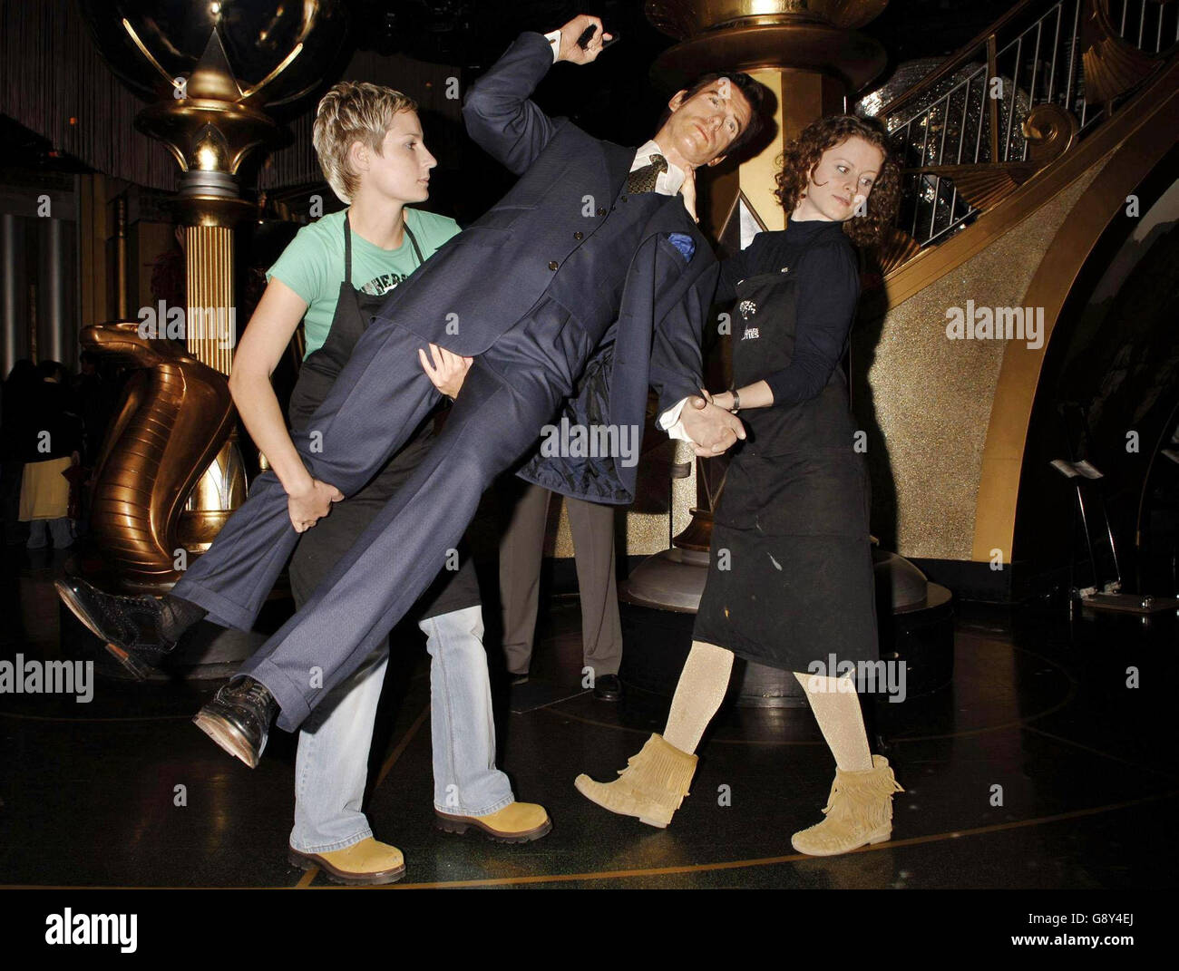 Waxwork model pierce brosnan agent retired display by studio workers hi ...