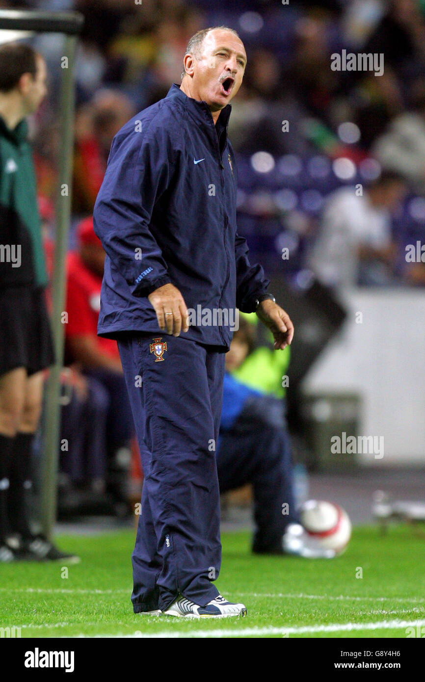 Portugal manager luiz felipe scolari hi-res stock photography and ...