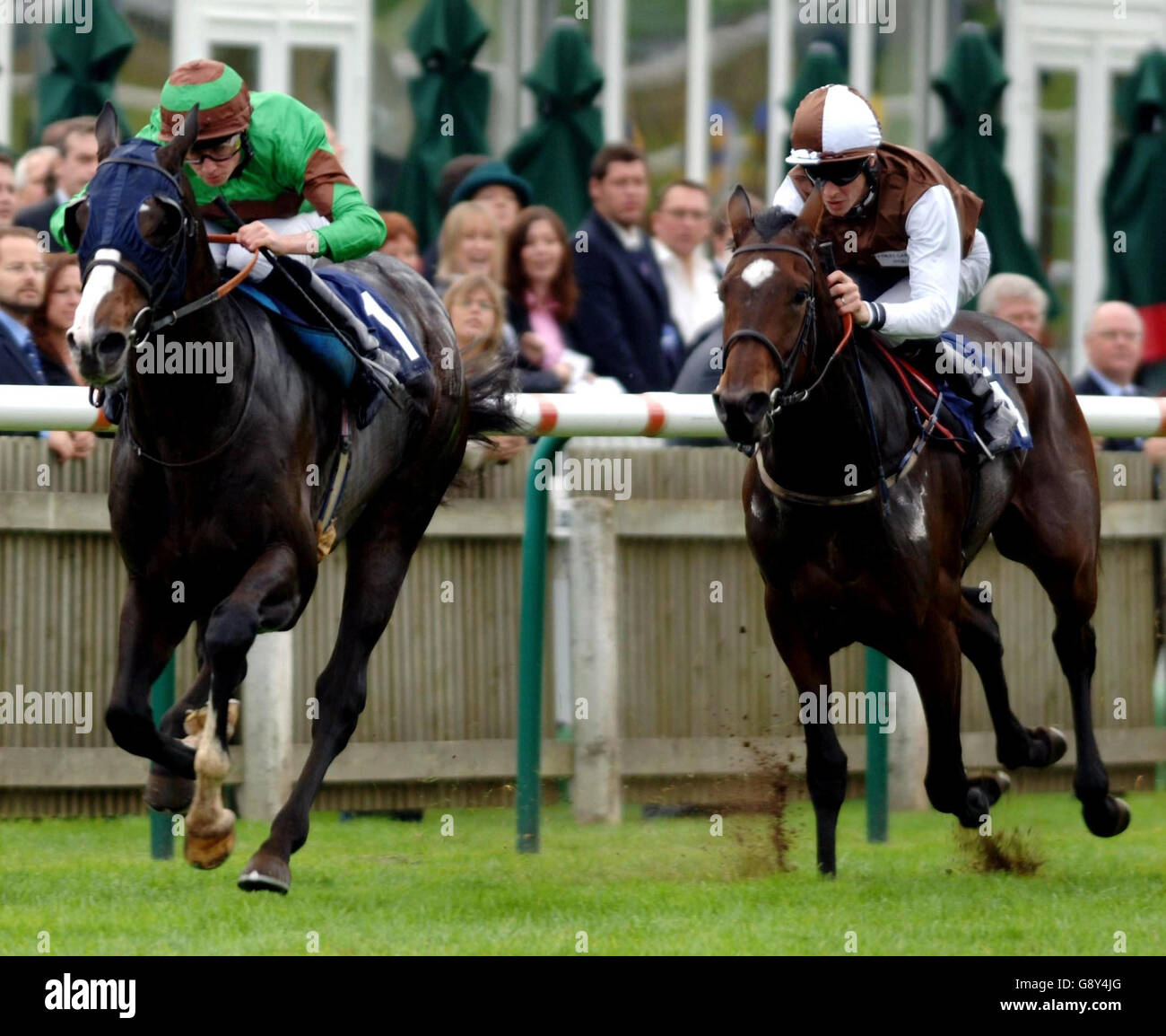 Racing - Newmarket Racecourse Stock Photo - Alamy