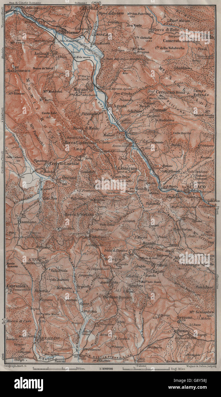 Capranica rome hi-res stock photography and images - Alamy