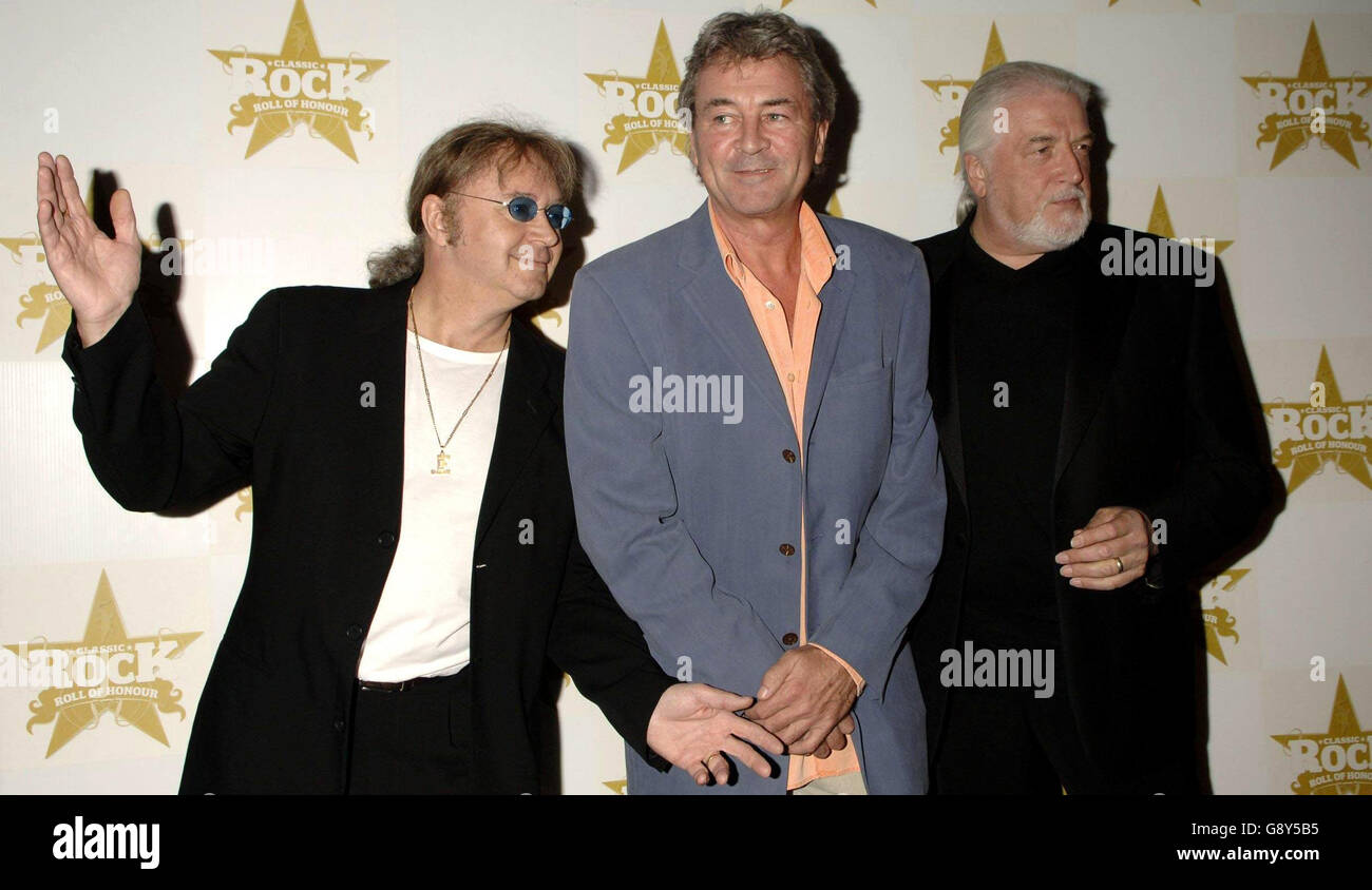 The original line-up of Deep Purple; (L-R) Ian Paice, Ian Gillan and ...