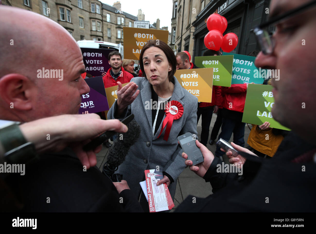 Scottish Parliament election 2016 campaign Stock Photo - Alamy