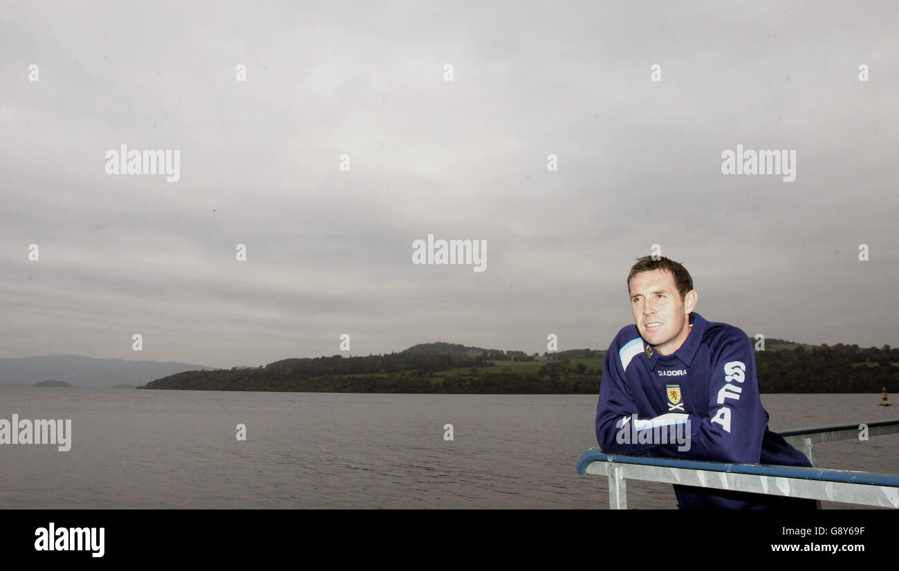 Scotland's David Weir poses for photographers at Cameron House Hotel ...