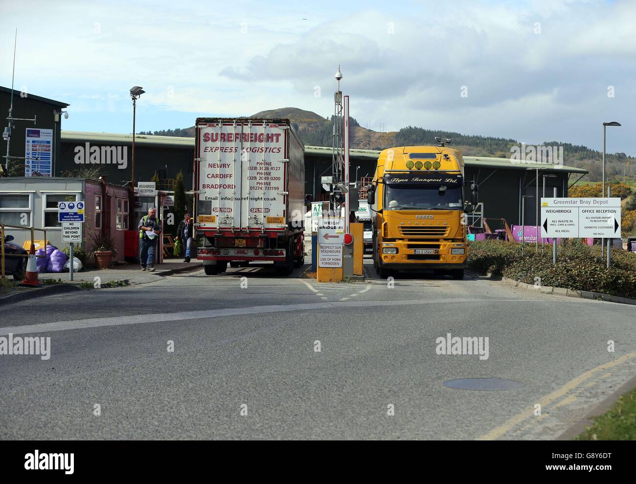 A general view of the Greenstar recycling facility in Bray, County ...