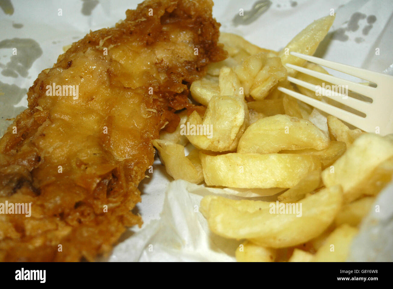 Food - Fish and Chips. Fish and Chips Stock Photo - Alamy