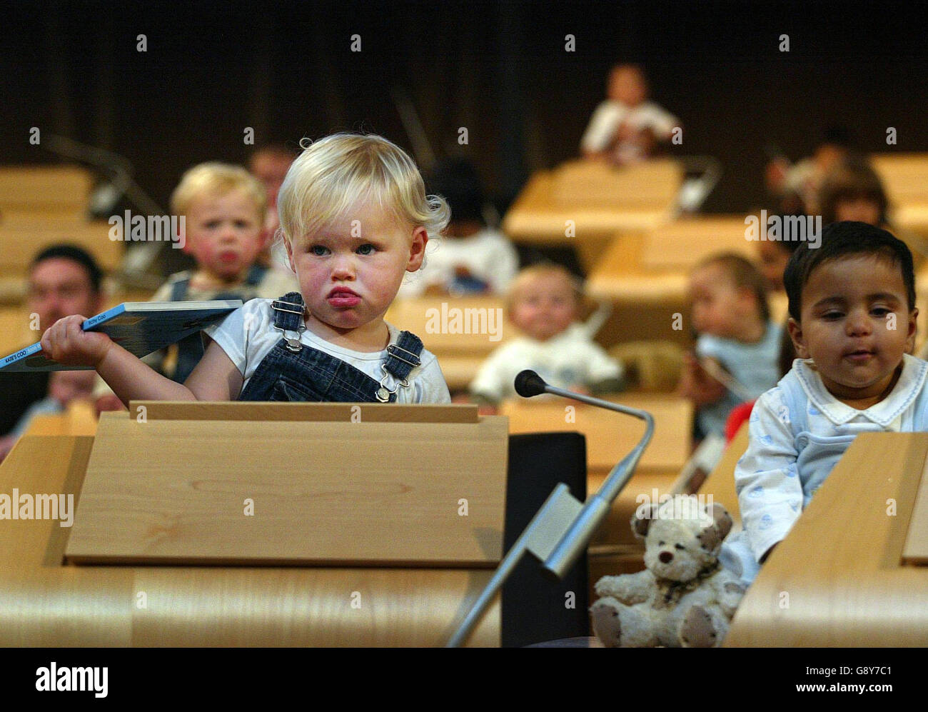 Melissa Heron sits in the Scottish Parliament, Edinburgh, Friday 7 ...