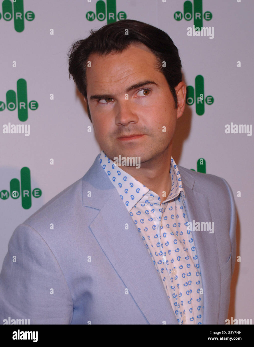 Jimmy Carr arrives for the More4 launch party at the Shunt Vaults Stock ...