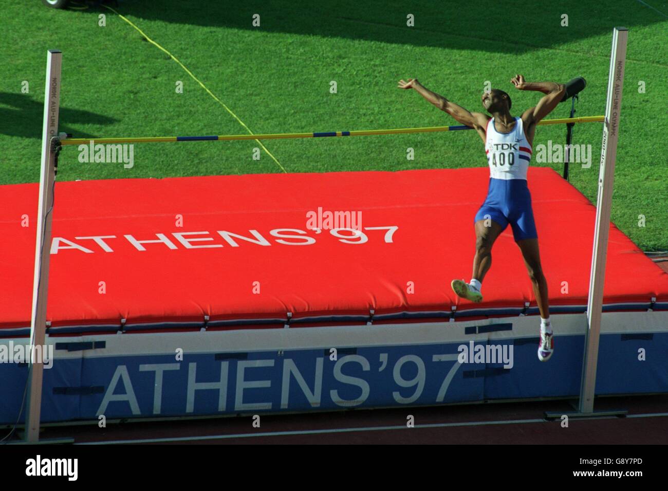 Athletics - Sixth IAAF World Championships - Athens 1997 - Men's High ...