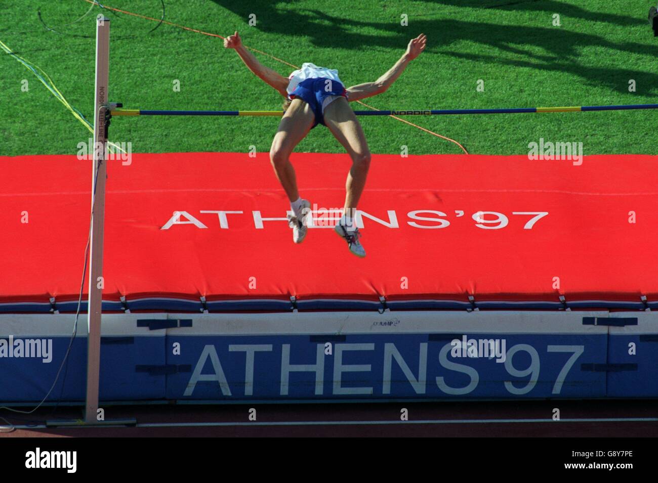 Athletics - Sixth IAAF World Championships - Athens 1997 - Men's High ...