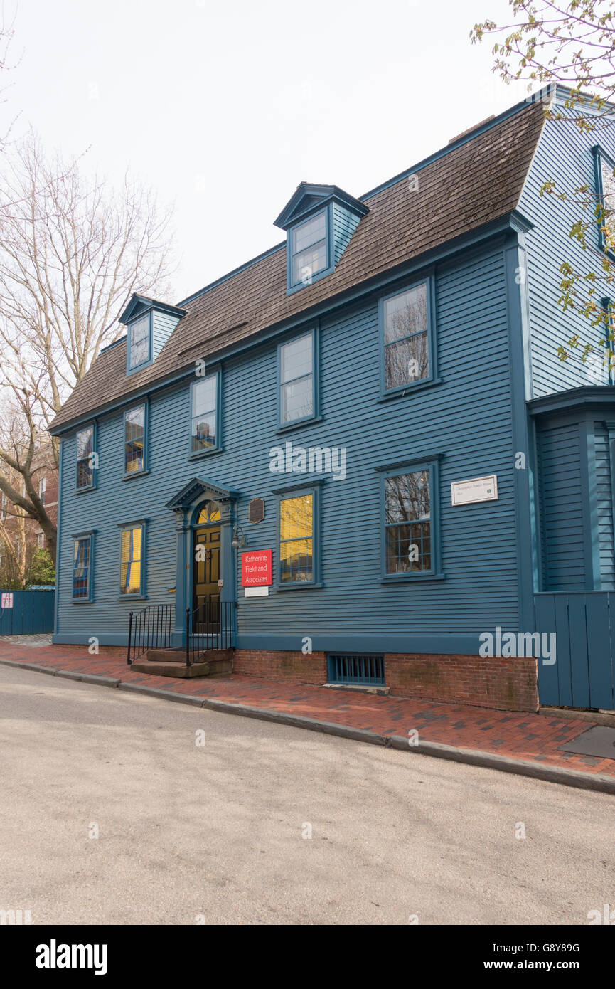 Christopher Fowler house Newport Rhode Island Stock Photo - Alamy