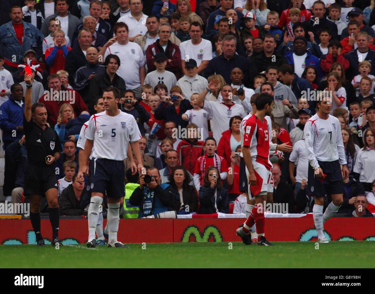 Soccer - FIFA World Cup 2006 Qualifier - Group Six - England v Austria ...